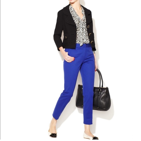 kate spade | Pants & Jumpsuits | Kate Spade Vibrant Cobalt Blue ...